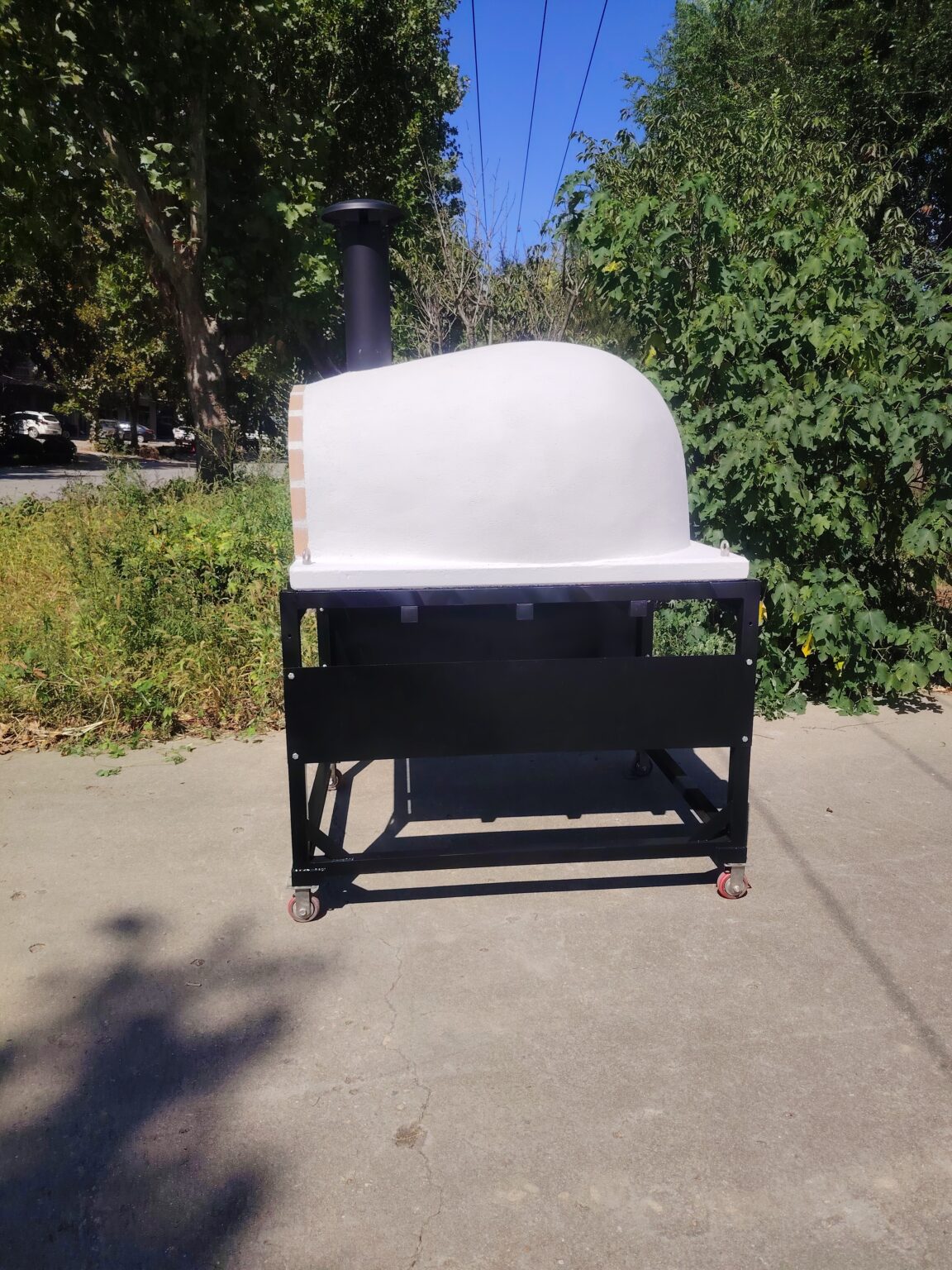 RUS-90 Amigo Wood Fired Pizza Oven (Brick Arch) - Pizza Ovens Australia ...